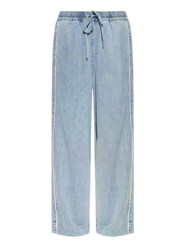 GESTUZ Sea Drawstring Trousers - Blue