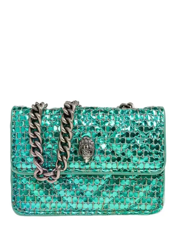 Kurt Geiger Micro Kensington Cross Body Bag - Green