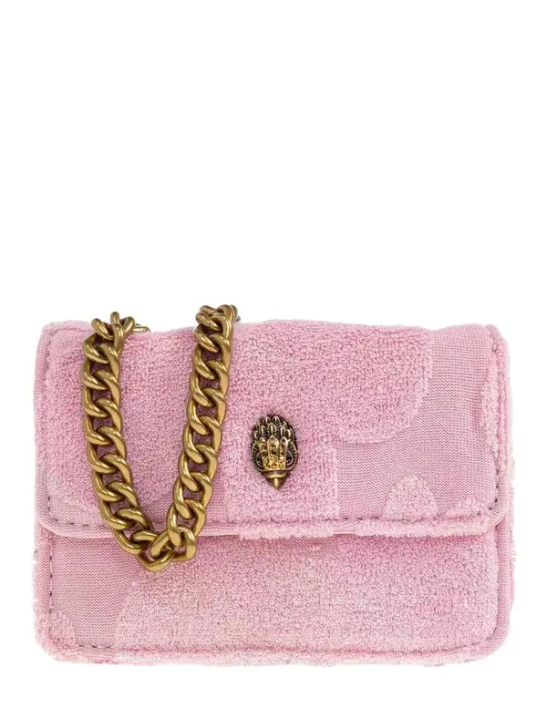 Kurt Geiger Kensington Micro Cross Body Bag With Chain Strap - Pink