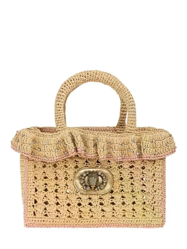 Kurt Geiger Embellished Tote - Neutrals