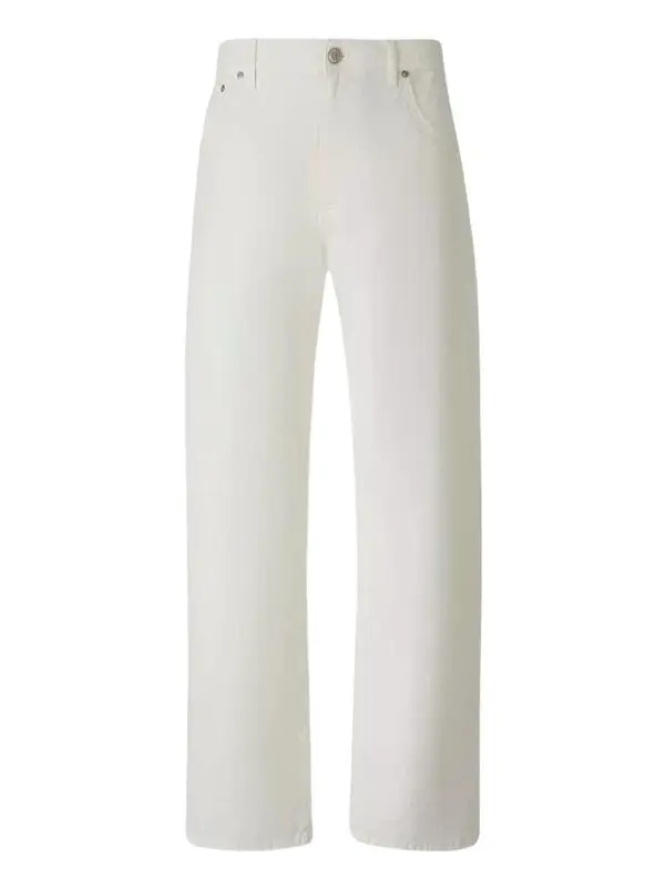 PT TORINO Straight Leg Jeans - White