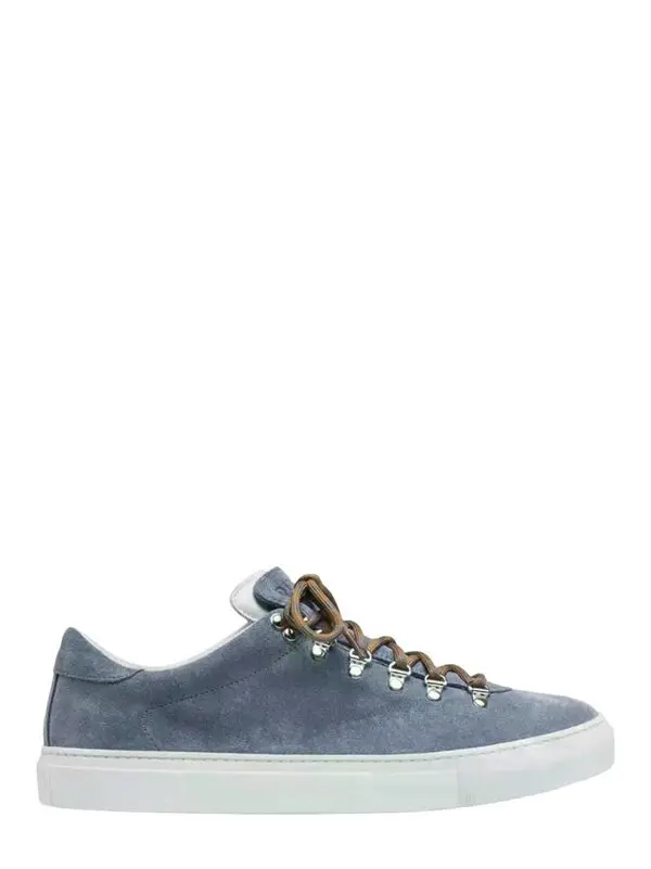 Diemme Marostica Eyelet Suede Sneakers - Blue