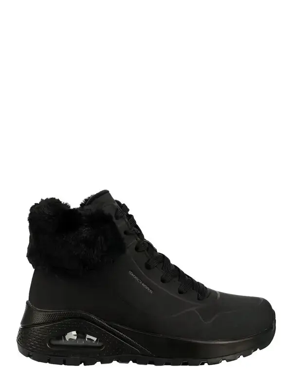 Sketchers Uno Rugged Fall Air Ankle Boots - Black