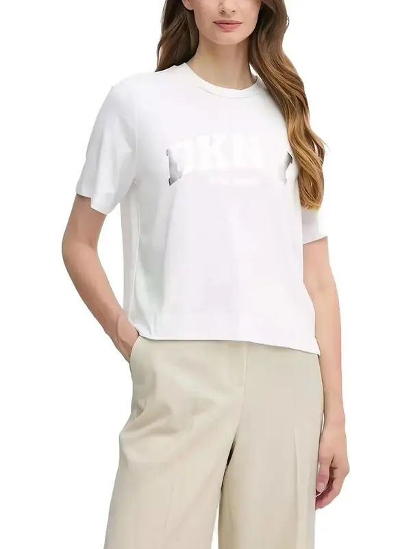 Dkny Logo-detail T-shirt - White