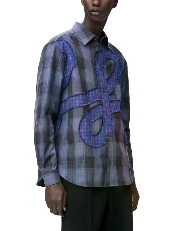 Loewe Shirt In Cotton - Blue