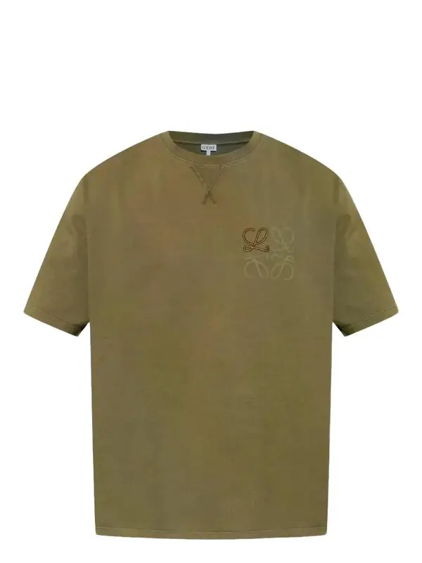 Loewe Embroidered T-shirt - Green