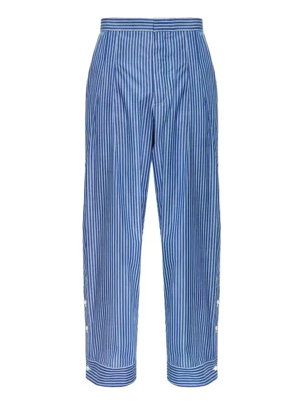 Loewe Striped Trousers - Blue
