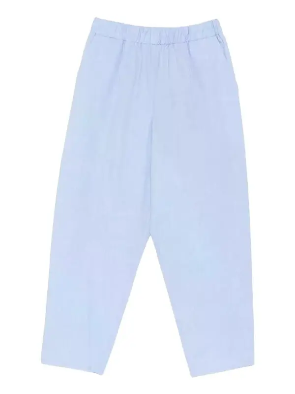 Dusan Elasticated-waistband Trousers - Blue