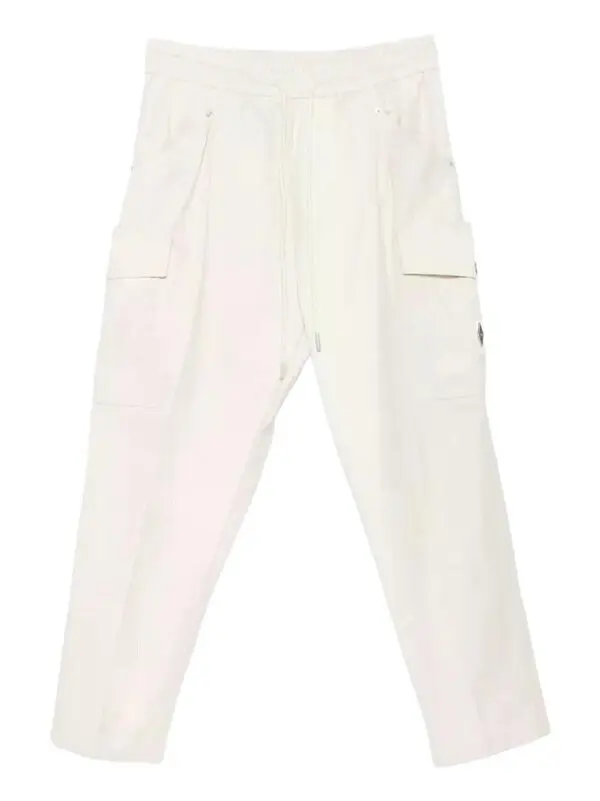 YES LONDON Drawstring-waist Cargo Pants - Neutrals