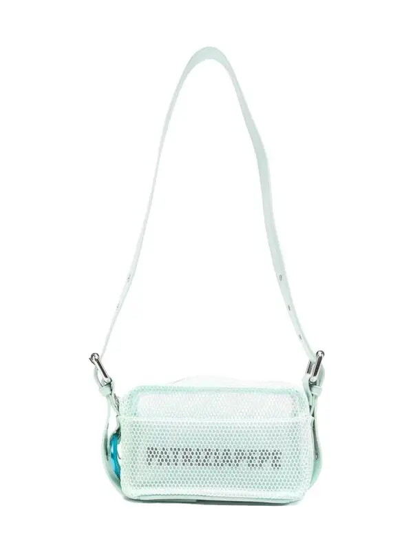 Patrizia Pepe Mesh Shoulder Bag - Green