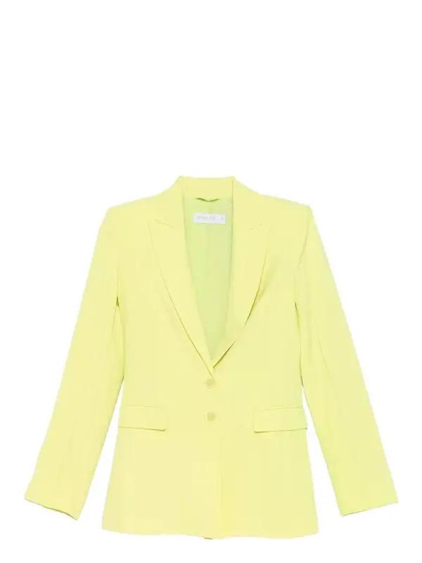 Patrizia Pepe Long-sleeve Buttoned Blazer - Green