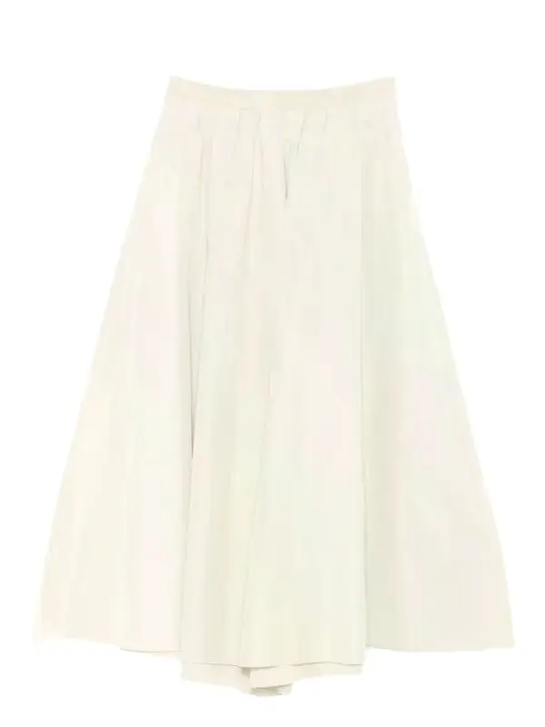 FORTE_FORTE A-line Midi Skirt - Neutrals
