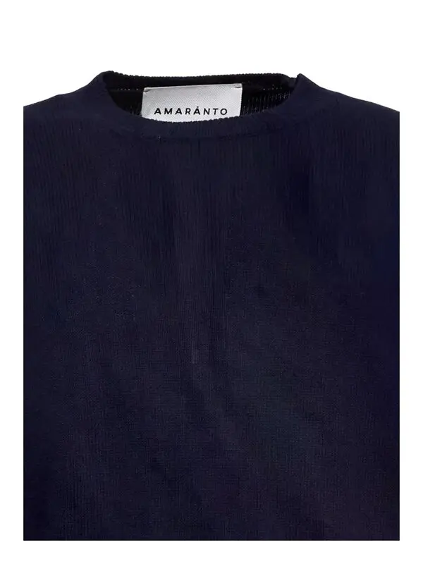 AMARANTO Long-sleeved Sweater - Blue