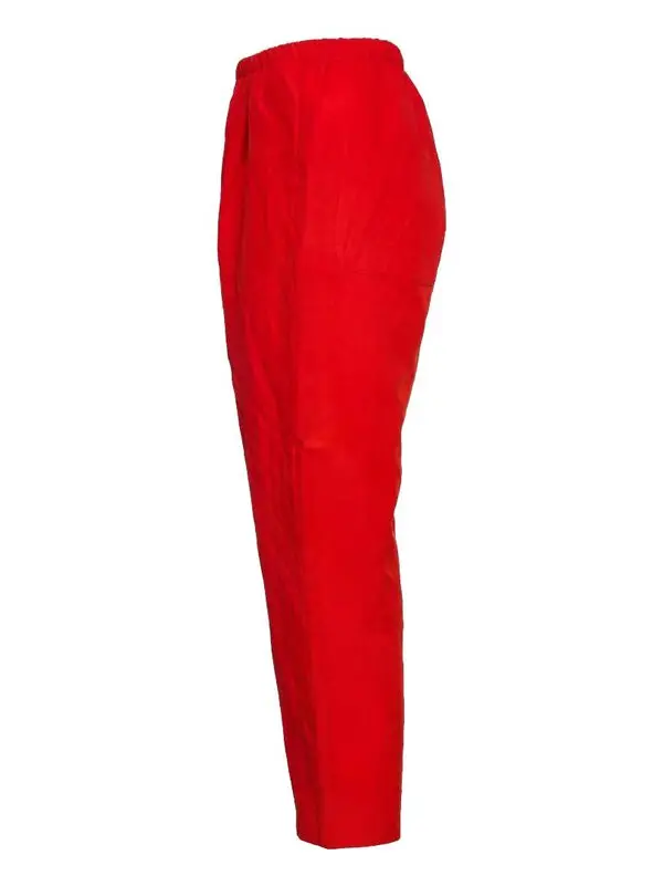 Apuntob Elasticated Trousers - Red