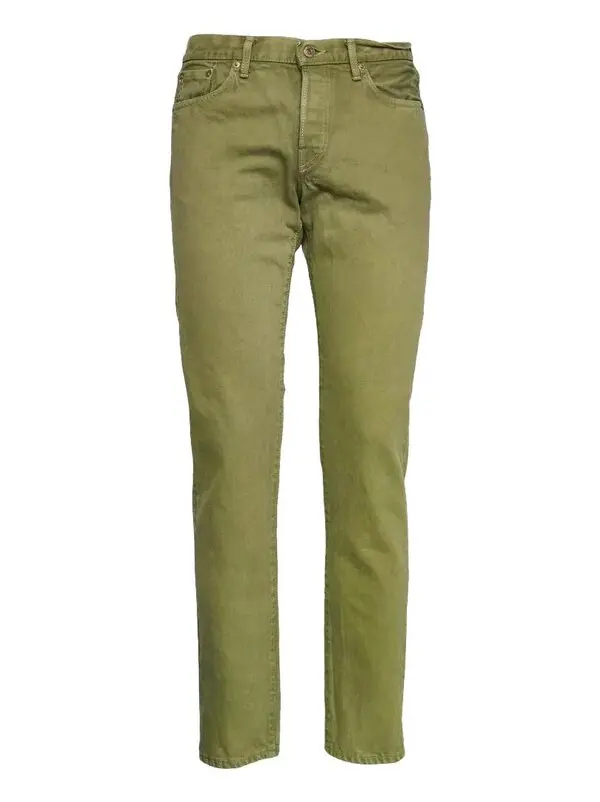 Edwin Selvage Regular Tapered Jeans - Green