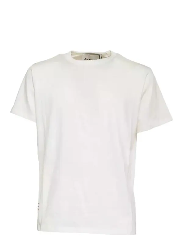 AMARANTO Short Sleeve Oversized T-shirt - White