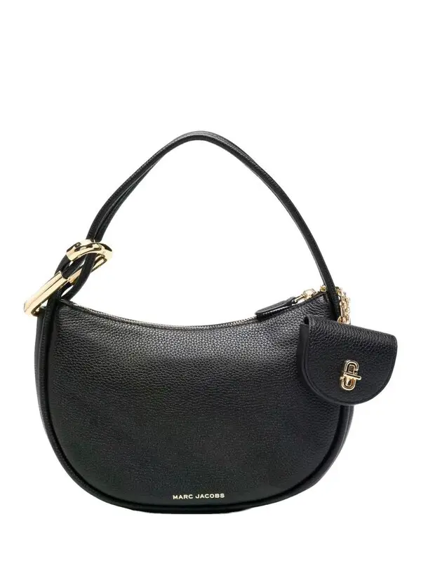 Marc Jacobs Grained Leather Shoulder Bag - Black