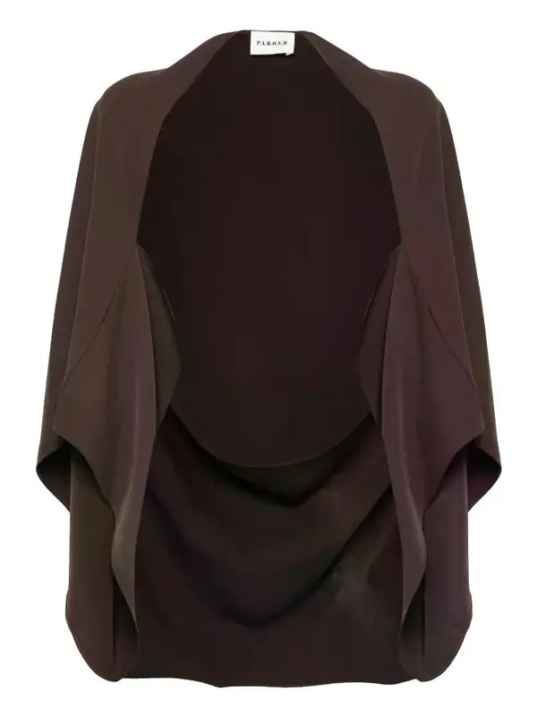 P.a.r.o.s.h Draped Cape - Brown