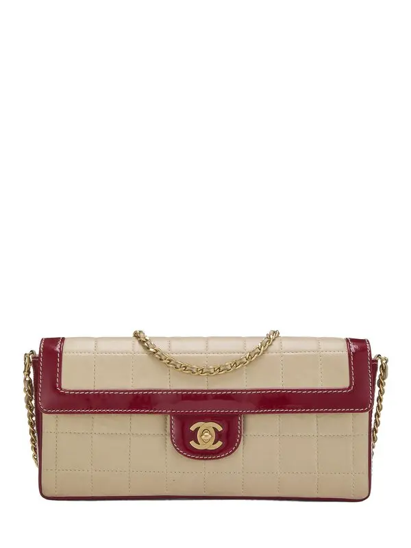 Chanel Lambskin Chocolate Bar East/west Medium - Multi