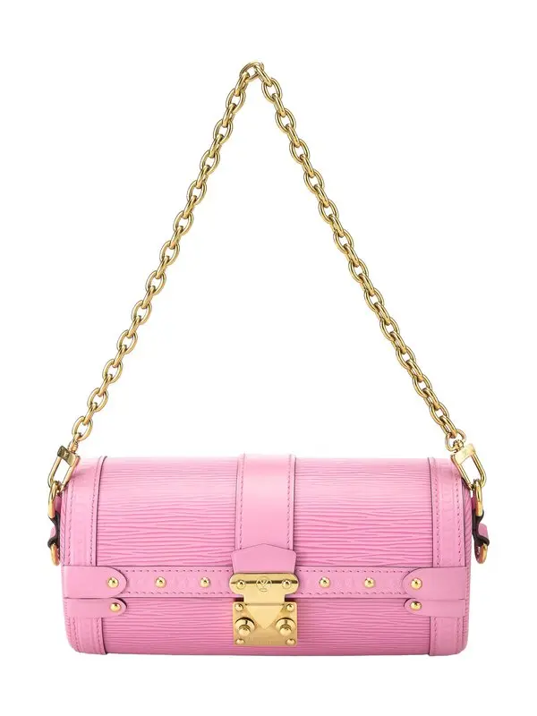 LOUIS VUITTON Epi Papillon Trunk - Pink