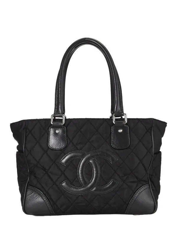 Chanel Paris-new York Tote - Black