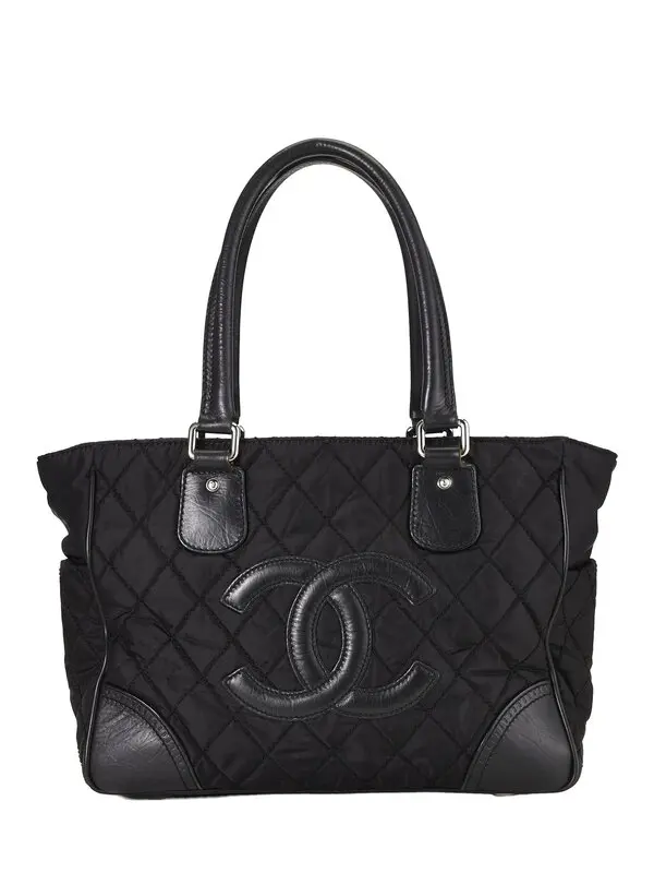 Chanel Paris-new York Tote - Black