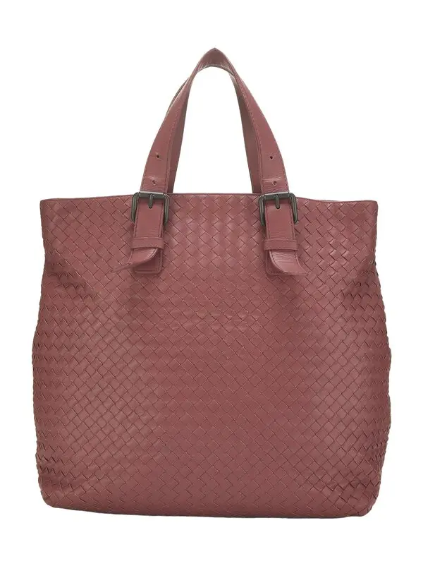 Bottega Veneta Intrecciato Tote - Pink