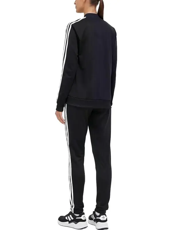 Adidas Stripes Zip-fastening Tracksuit - Black