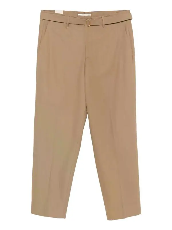BRIGLIA 1949 Belted Trousers - Neutrals