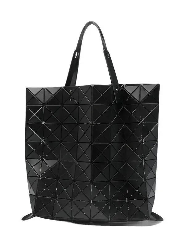 Issey Miyake Geometric-pattern Tote - Black