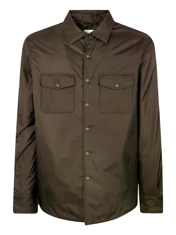 Aspesi 13 Piu Buttoned Pocket Shirt - Brown