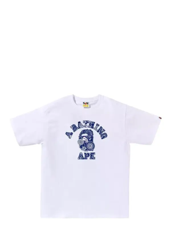 A BATHING APE Graphic-print T-shirt - White