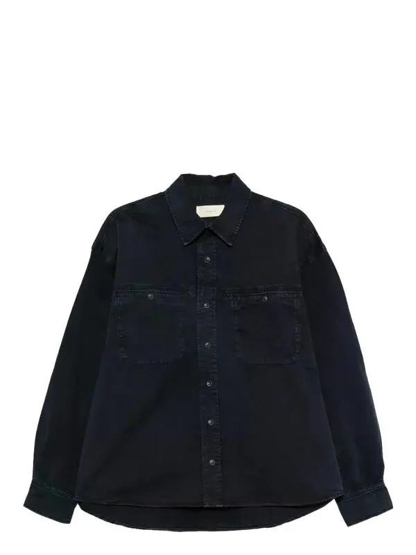 JEANERICA André Patch-pocket Shirt - Blue