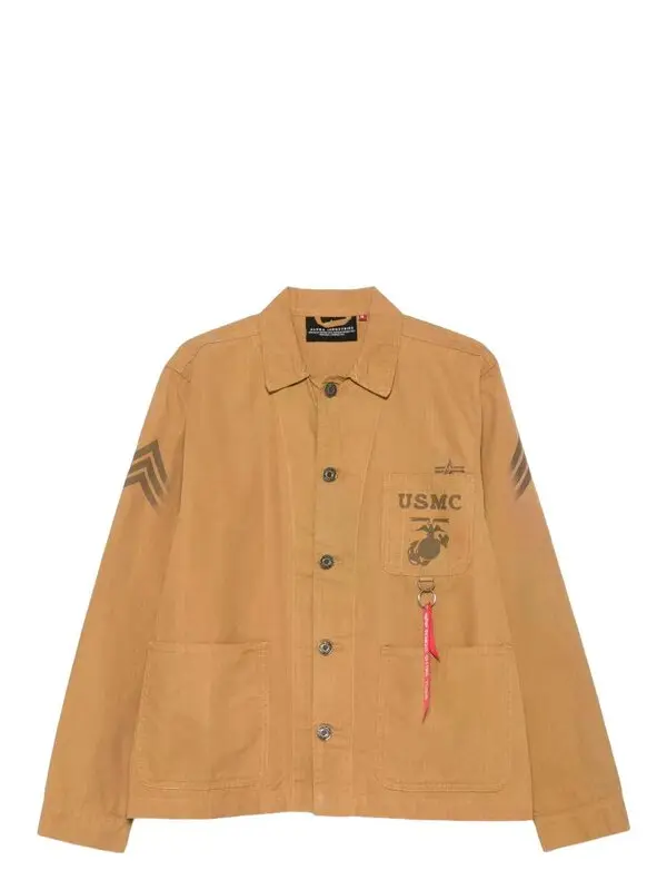 Alpha Industries Patch-pocket Jacket - Neutrals