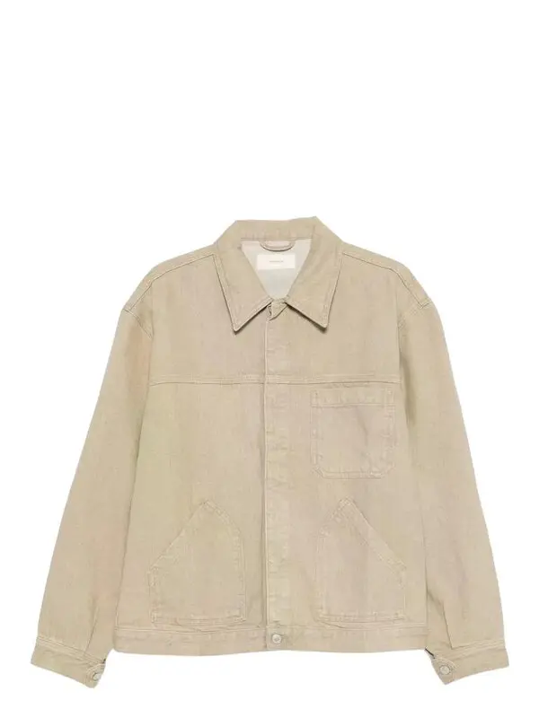JEANERICA Noa Denim Shirt Jacket - Neutrals