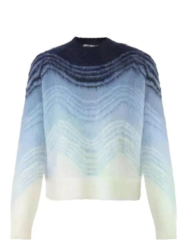 Zimmermann Patterned Knit Sweater - Blue