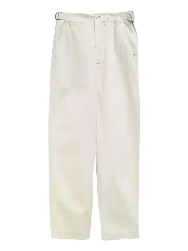 LEMAIRE Belt Pocket Trousers - Neutrals
