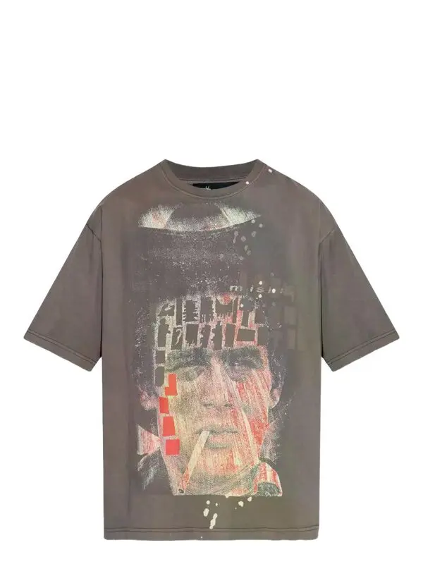 MISBHV Graphic Print T-shirt - Grey