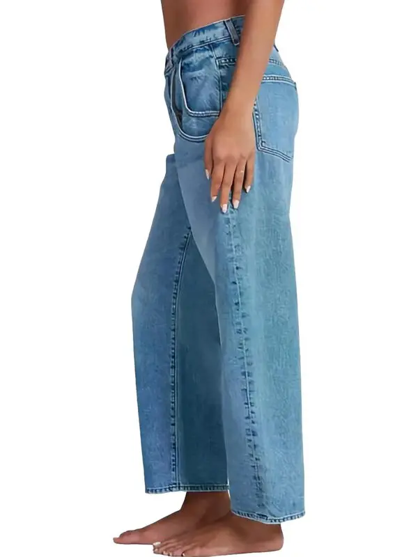 ASKK NY Lenox Pocket Denim Jeans - Blue
