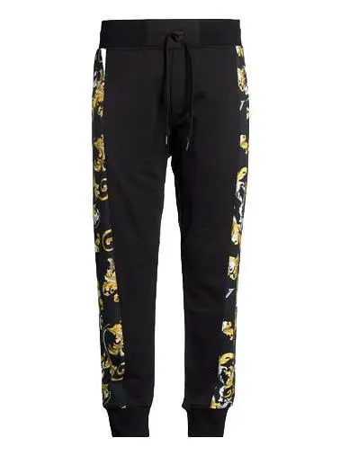 Versace Pants Size Cotton, Elastane - Black