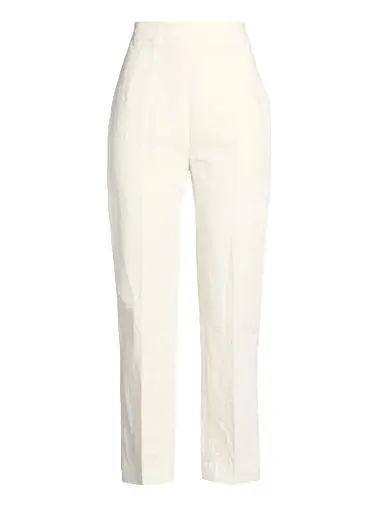 GENTRYPORTOFINO Tapered Shantung Pants - White