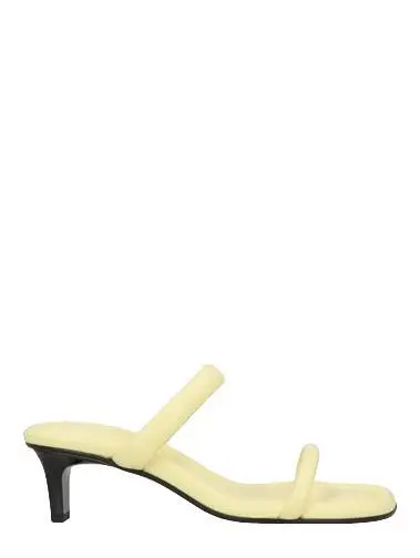 Isabel Marant Lambskin Sandals - Yellow