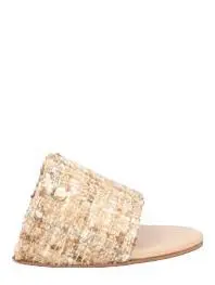 NILA & NILA Tweed Slides - Beige
