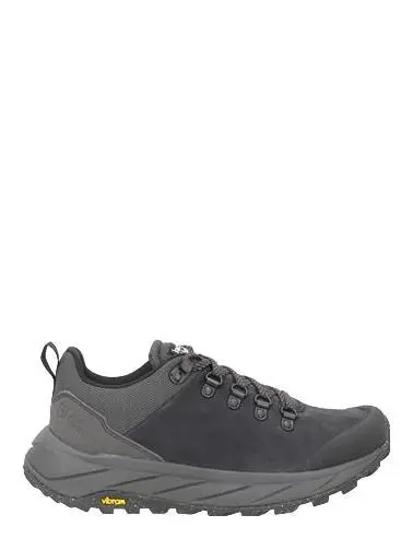 JACK WOLFSKIN Leather And Textile Fiber Hiking Boots - Charcoal