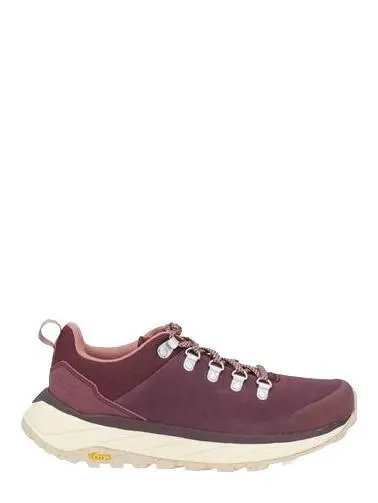 JACK WOLFSKIN Mauve Leather And Textile Fiber Hiking Boots - Purple