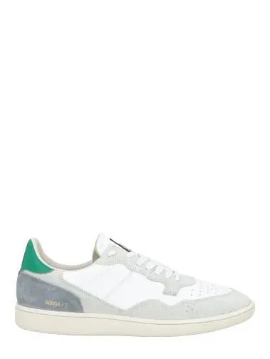 HIDNANDER Leather Low-top Sneakers - White