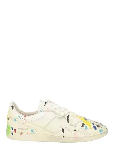 HIDNANDER Leather Low-top Sneakers - Off White