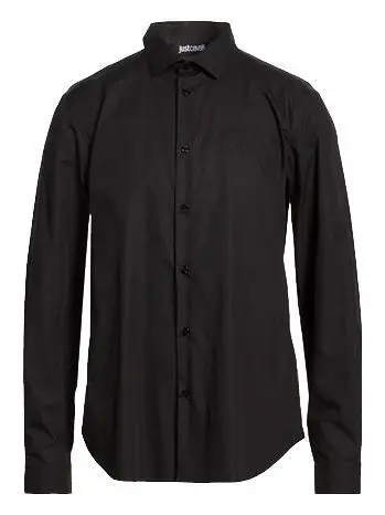 Just Cavalli Shirt Size Cotton - Black