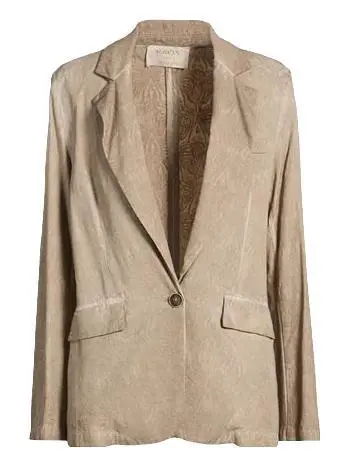 KAOS JEANS Single-breasted Blazer - Beige