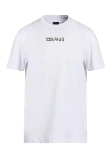 COLMAR T-shirt Size Polyester, Cotton - White